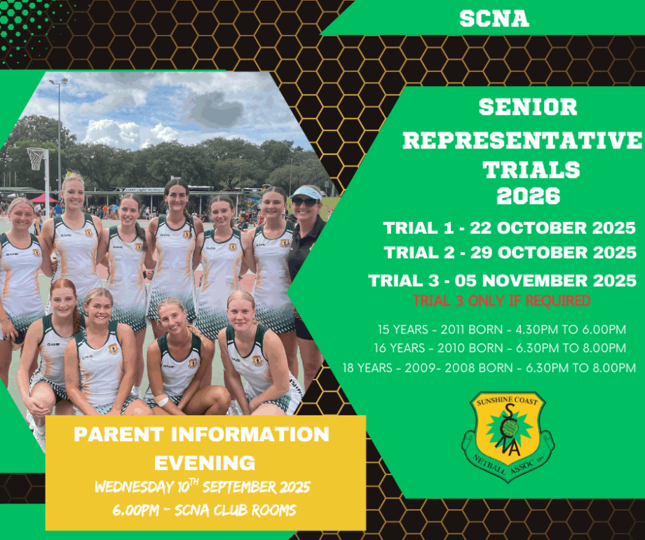 Senior Representative Netball